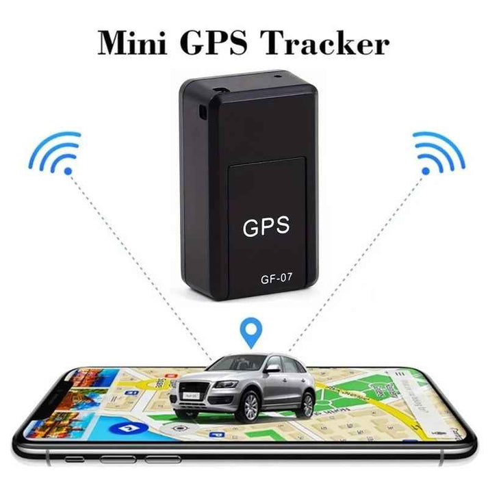 GF-07 Mini GPS Tracker for Car & Bike | Real Time Tracking Device