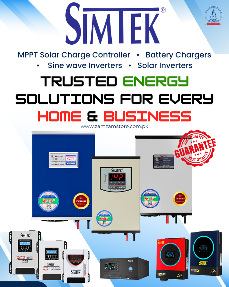 Zam Zam Store | Pakistan’s No.1 Electronics & Simtek Authorized Dealer