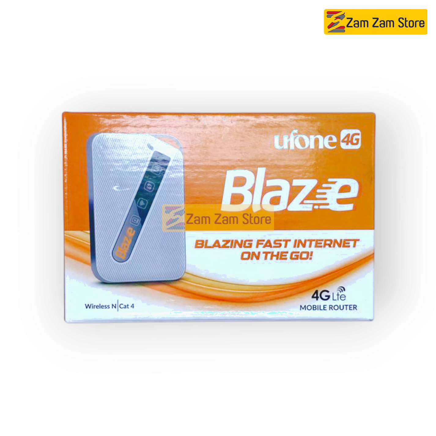 Ufone 4G Blaze Portable WiFi Router | All Sim Support